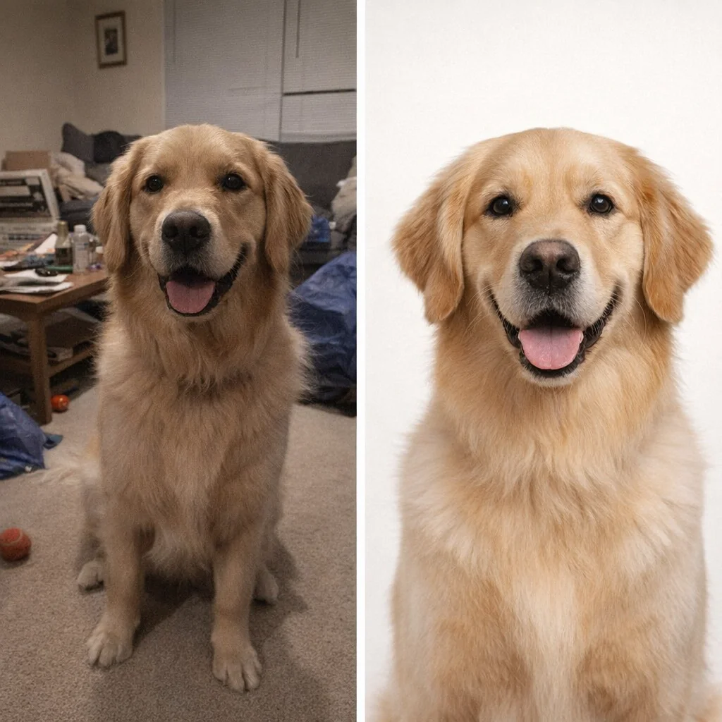 Trình tạo ảnh thẻ cho chó | Công cụ tạo ảnh hộ chiếu thú cưng AI miễn ...